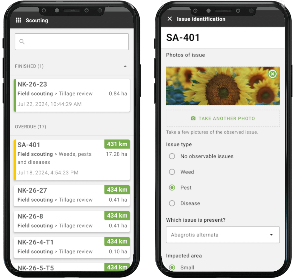The Scouting Module: A Tool for Improved Crop Management